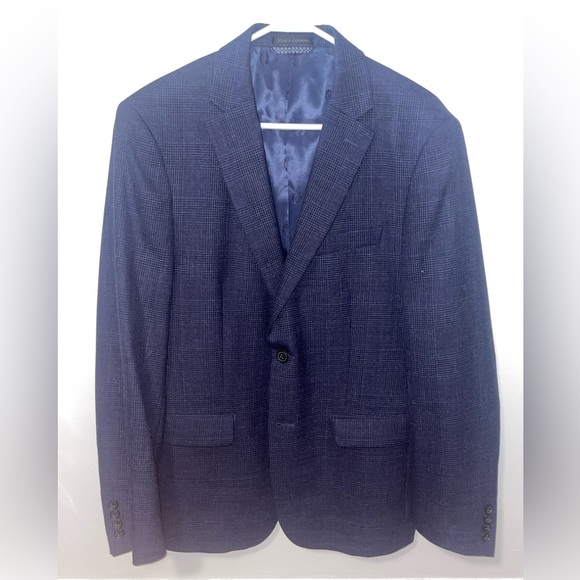 Lauren Ralph Lauren | Suits & Blazers | Ralph Lauren Mens Wool Sport Coat Navy Blue 2 Button ...
